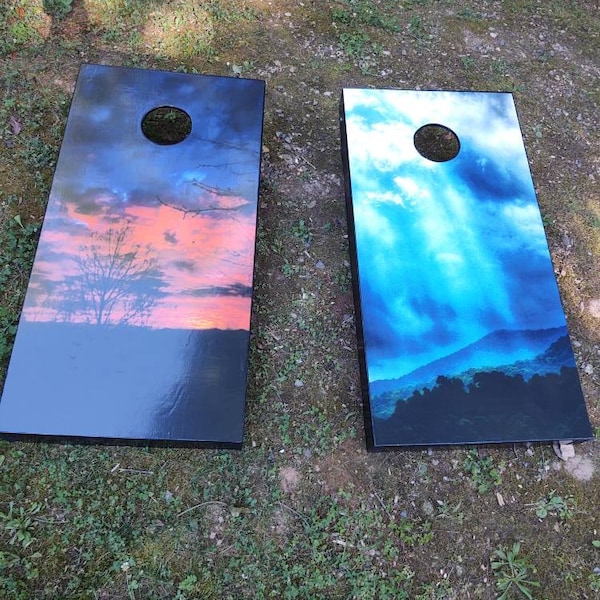 Design Your Own Custom Cornhole Boards Set of 2 Decals | High Quality ...
