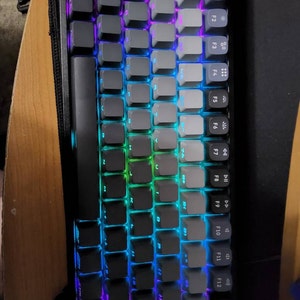 Gradient Shadow Keycap Set, OEM Profile, Shine-through, PBT, Cherry MX ...