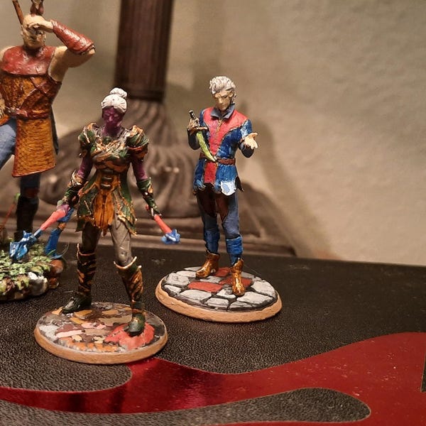 Custom 3D Printed BG3 Baldur's Gate 3 (III) Raphael Miniature/statue - Etsy