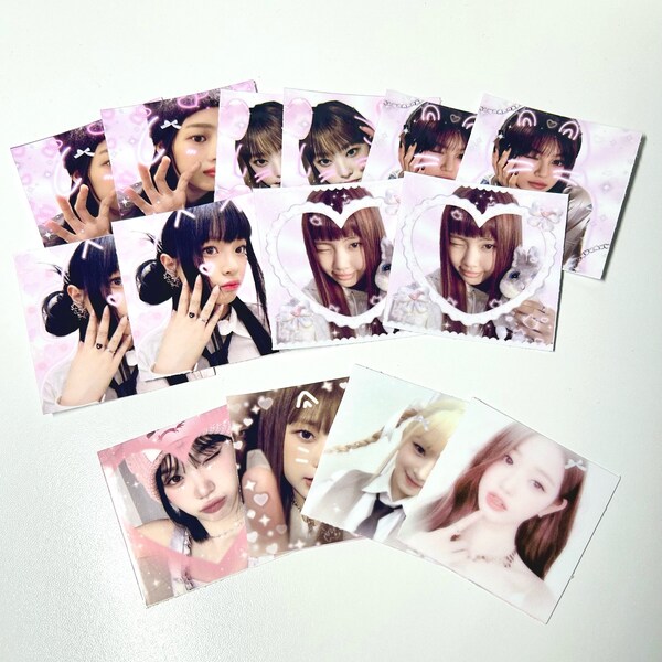 Aespa Sticker Kpop Stickers Waterproof Stickers Pink Kpop Stickers ...