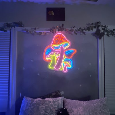 UFO Neon Sign ,LED Neon Lights , Cloud Neon Wall Decor Flying Saucer ...