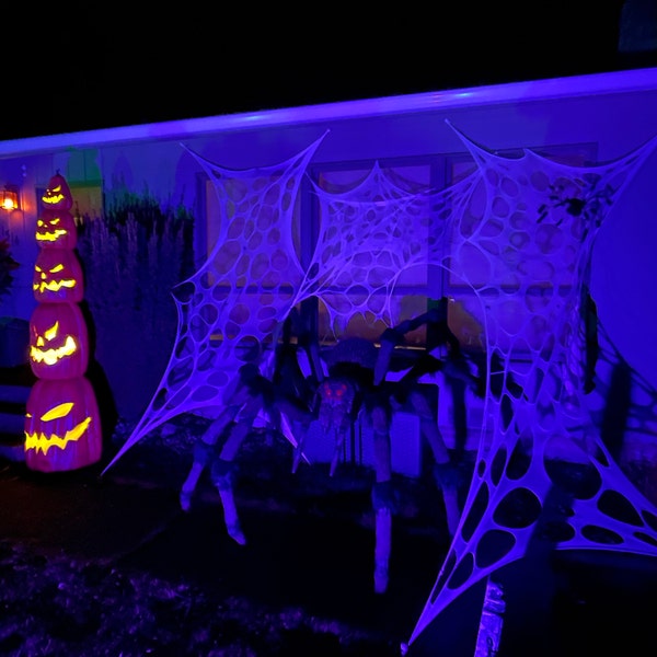 45 Foot Length of Cut-your-own Flexible, Reusable Spider Web - Etsy