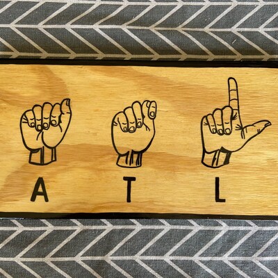 I Love You ASL Vinyl Sticker Sign Language Decal, ASL Decal, Love ...