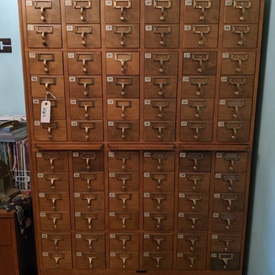 C. 1874 Rotating Westphal Hardware Store Cabinet - Etsy