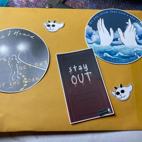 Smiling Friends Character Funny Handmade Stickers - Etsy