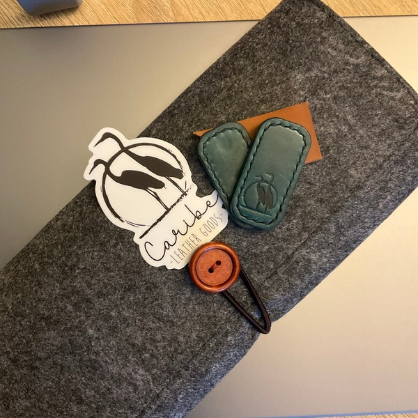 Leather Magnetic Slider Fidget, 3 Magnets Version - Etsy