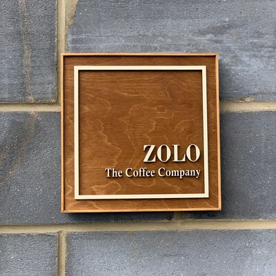 Round Wooden Cafe Sign / Kitchen Coffee Sign / Handmade - Etsy