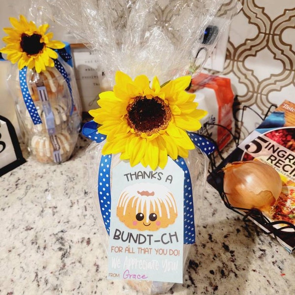 PRINTABLE Thanks a BUNDT-CH for All That You Do! We Appreciate You! Tag ...