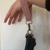 Crochet Key Fob, Artsy Arthurs, Wristlet Key Fob, Boho Key Fob, Crochet ...
