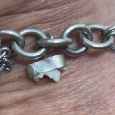 Custom Puppy/ Kitten Tooth Necklace // Pet Memorial Necklace // Dog ...