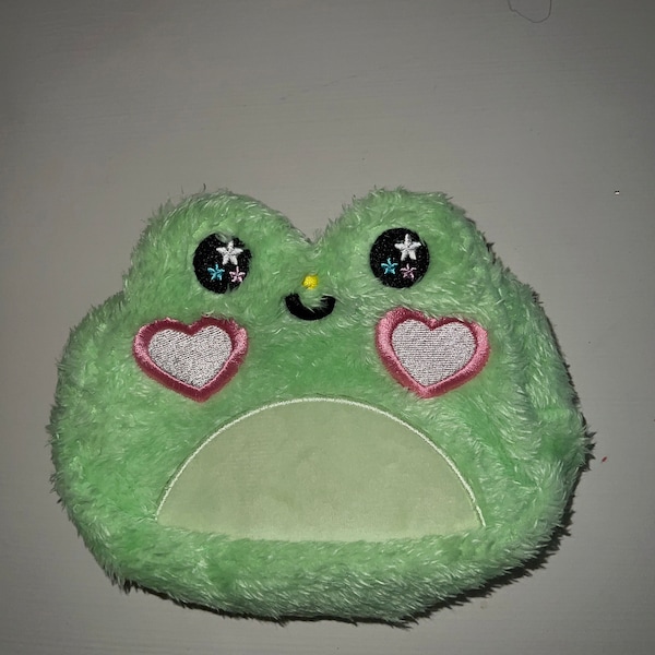 The Froggy Pouch-froggy Bag-frog Bag-frog Purse-women Plush Bag-cute ...