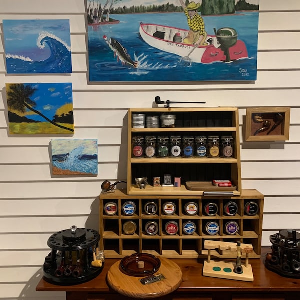 Pipe Rack Plans, Tobacco Pipe Rack, Pipe Rack, Pipe Storage, Plans for ...