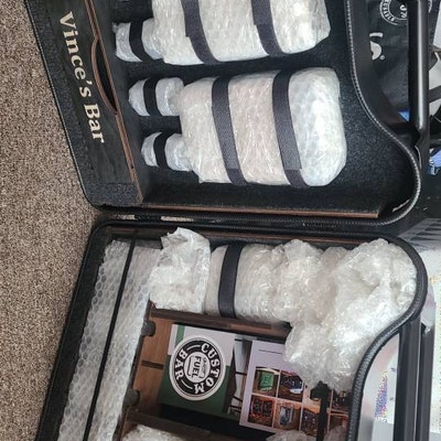 20 L Custom Jerry Can Mini Bar for a Gift, Chess Set Present for the ...