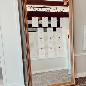 Tropical Gold Wedding Table Number Floating Frame With Leaf - Etsy