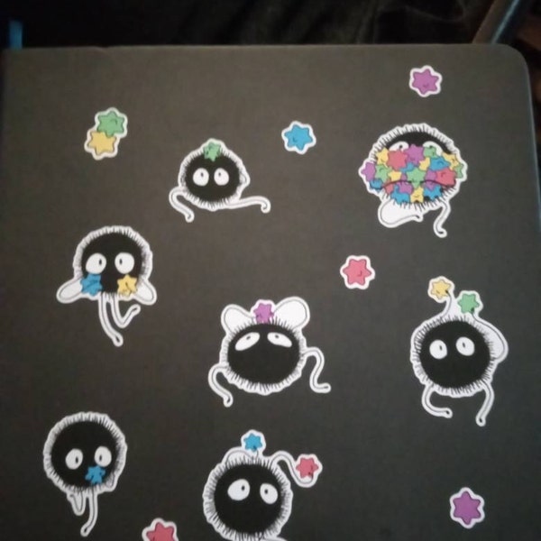Soot Sprite Sticker Sheet - Etsy