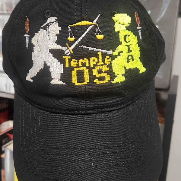 Templeos CIA Hat Glow in the Dark - Etsy