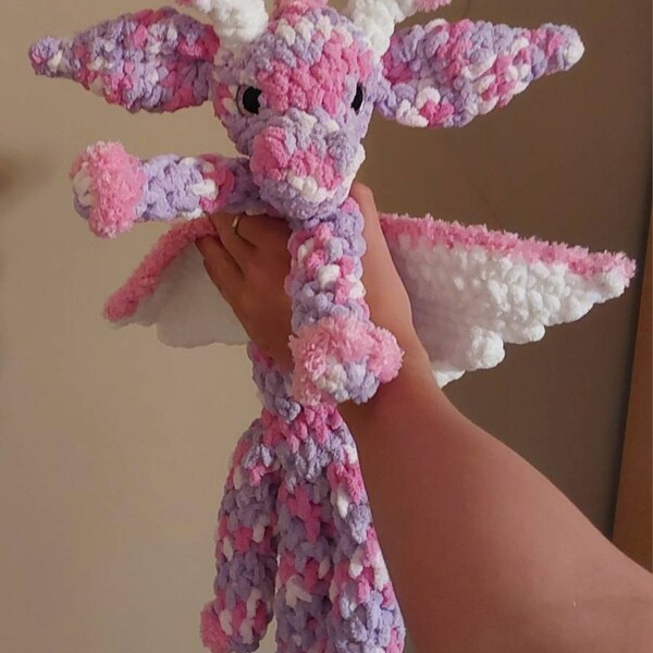 Froots the Dragon Lovey Crochet Pattern PDF ONLY - Etsy