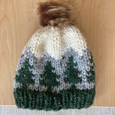 The Mountaineer Toque Crochet Pattern, Fair Isle Crochet Hat, Super ...