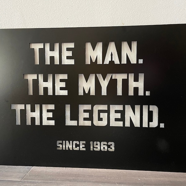Personalized Metal Quote Sign | Inspirational Word Sign | Quote Sign ...