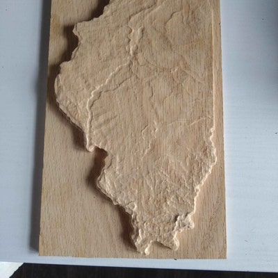 Grand Canyon Topographic Map 3D STL for CNC Carving and 3d Printing - Etsy