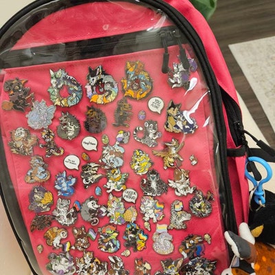 The Showcase 3.0 Ita Bag, Pin Display Bag, Clear Pocket Display ...