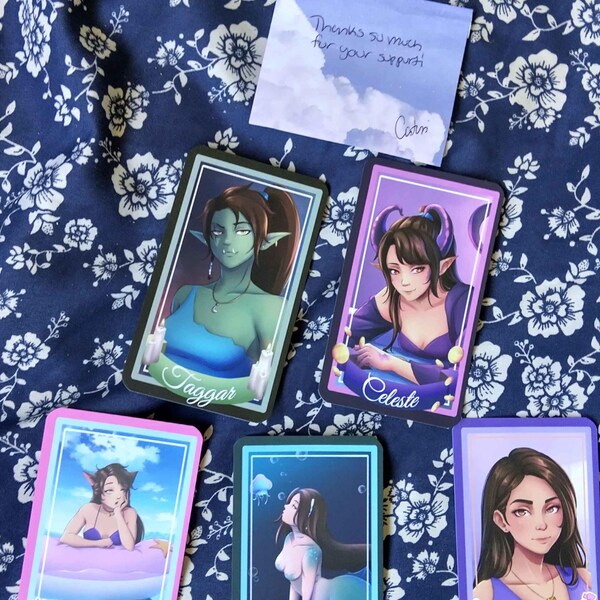 Wholesome Girlfriend Trading Cards - Etsy