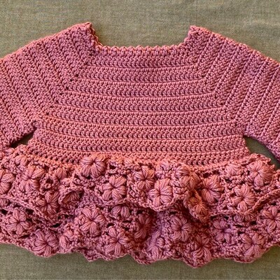 Crochet Pattern Baby or Girls Top Newborn to 10 Years - Etsy