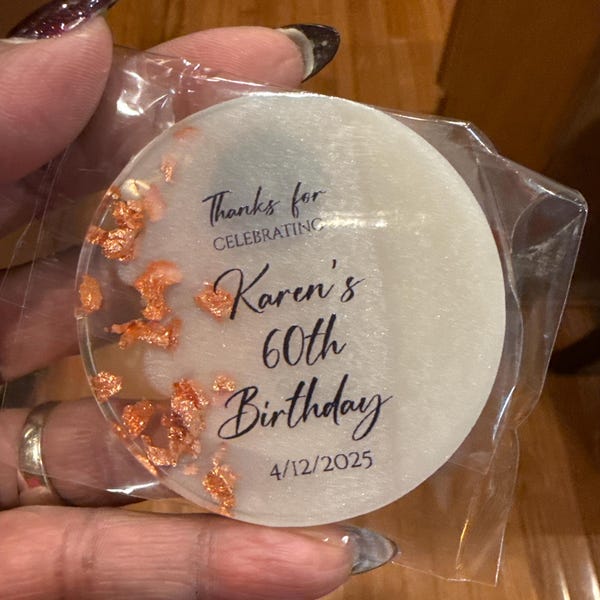 Wedding Luxury Magnet, Wedding Favors,personalized Gift Epoxy Magnet ...