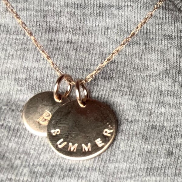 Class Ring Set, Sterling Silver Modern Class Rings, Personalized ...