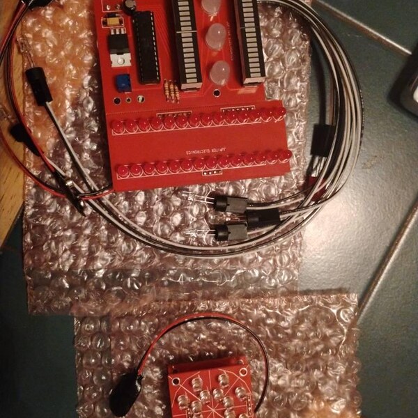 Knight Rider Mini KARR Voicebox Display - 60-LED Vu-meter - Etsy