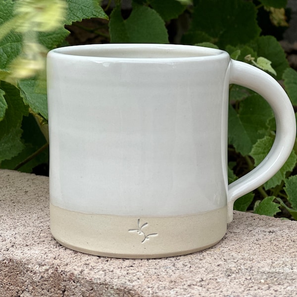 Basic Coffee Mug Handmade Pottery Ceramic Tea Cup Simple Minimalist ...