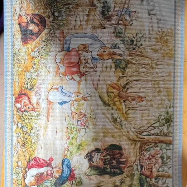 Peter Rabbit Box, Set of Boxes, Yellow and Blue Color, Beatrix Potter ...