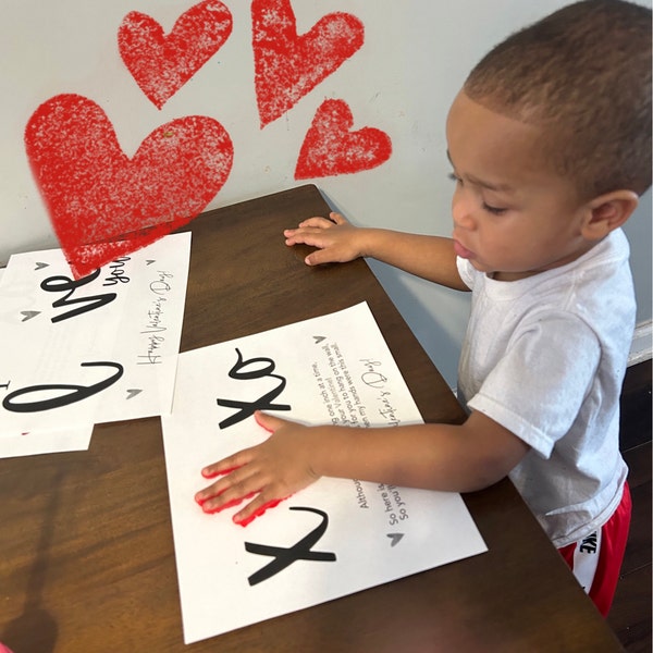 Valentines Day Craft, Preschool Activities Handprint Craft for Kids ...