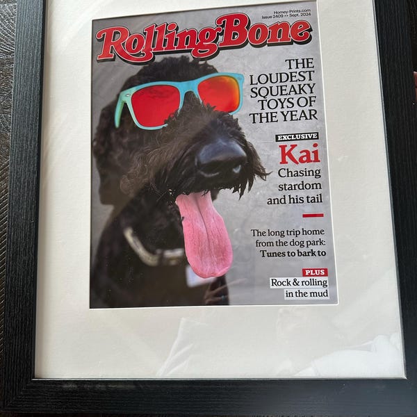 Custom Pet Magazine Cover | Digital or Framed | for Dogs and Cats ...