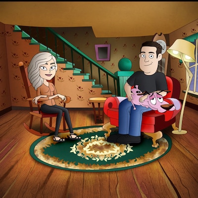 Portrait in Cartoon Style Cartoon Family Portrait - Etsy