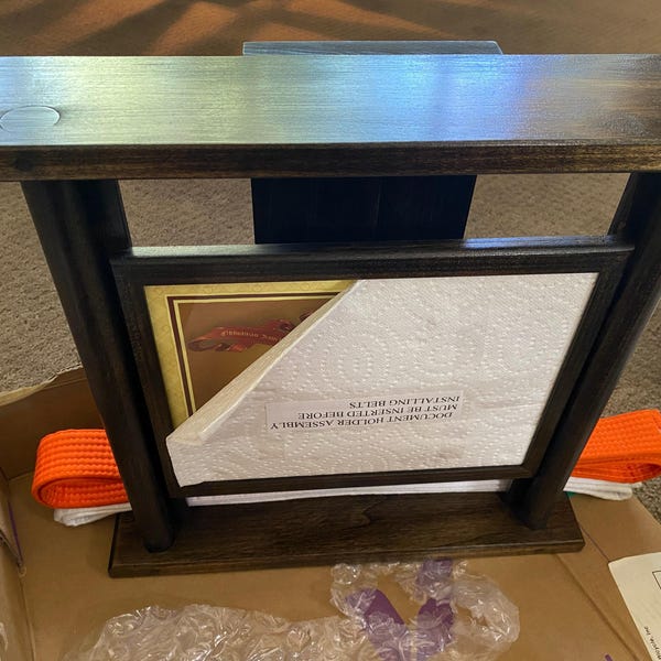 Kung Fu Sash Display - Etsy