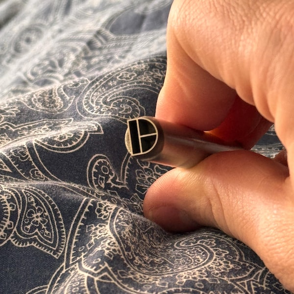 Custom Metal Stamp Personalized Embosser Sterling Stamp Custom Logo ...