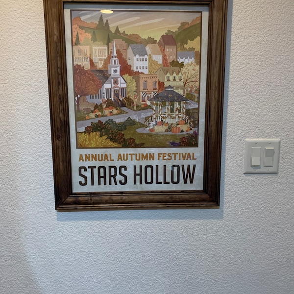 Stars Hollow "autumn Festival" Travel Poster - Etsy