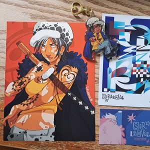 One Piece Portgas D. Ace Keychain - Etsy