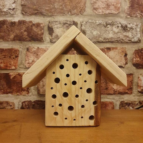 Handmade Wooden Bee House / Bug House / Bee Hive / Bee Cottage ...