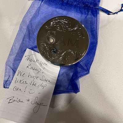 Custom Dip Can, Engraved Lid, Chew Can, Tobacco Tin, Copenhagen Lid ...