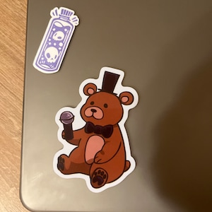 Freddy Fazbear Sticker Five Nights at Freddy's - Etsy
