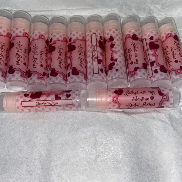 Personalized. Valentine's Day. Lip Balm - Etsy