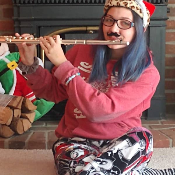 Flute-stache by Brasstache - Gift/accessory for Flute Players - Etsy