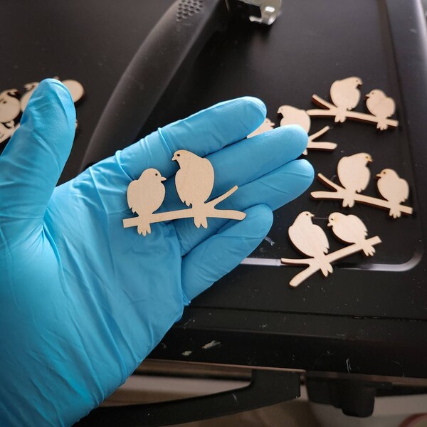 HolzPferd Form (15cm), Verzierungen Rohform Basteldekoration ...