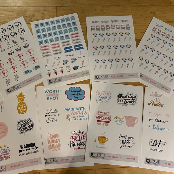 Fertility Affirmation Cards Pink & Gold Edition- IVF Affirmation Cards ...