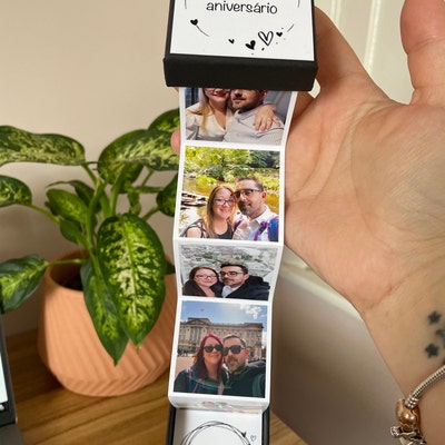 Personalised Photo Pull up Gift Box for Him or Her, Boyfriend ...
