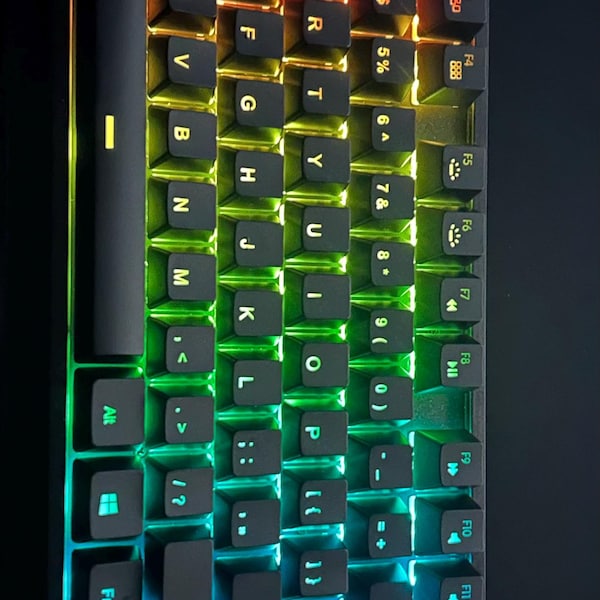 Halo Theme Backlit Keycap Set | Mechanical Keyboard Keycap Set for ...