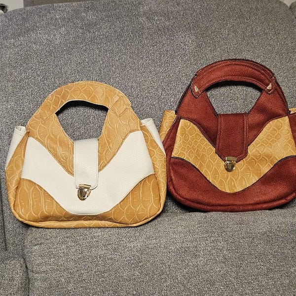 Small Handbag Leather Pattern PDF - Evening Purse Digital Template - Etsy
