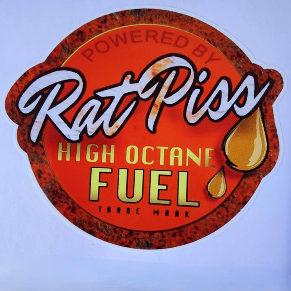 2-pack KEEP ON FINKIN Hot Rod Rat Fink Motorcycles Chopper Vintage ...